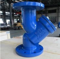 China Water Media DN15-DN300 PN16 Ductile Iron Cast Iron Flanged Y Strainer for Industrial for sale