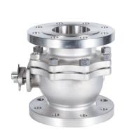 China Flange End Worm Gear Industrial Trunnion Ball Valve Stainless Steel/ WCB Construction for sale