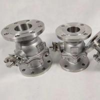 China Pn16 DN65 CF8 Stainless Steel Flange Ball Valve with After-Sales Service Support for sale