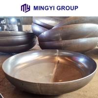 China Customized Ellipsoidal Dished End for Welding Connection Spherical Flat Tank Bottom for sale