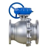 China Dn15-200 WCB SS201 SS304 SS316 Flange Pneumatic Water Ball Valve with Stop Structure for sale