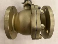 China 150 ASME B16.5 Wcb Cast Carbon CF8 CF8m Bronze Stainless Steel Floating Ball Valve for sale