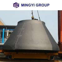 China Customized Cone Shaped Head Cold Pressing Tank Head Forged Dish Head for sale