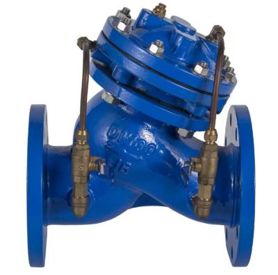 China Medium Temperature Multifunction Water Pump Control Valve Flange Type DN50-DN600 PN16 for sale