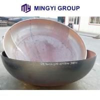 China Hemispherical Tank Head with Circle Head Code and Customized Spherical Dish End for sale