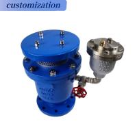 China Water Cast Iron Compound Relief Valve 3 Inch Air Valves Vents with DI Body Material for sale