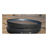 China Tank Bottom End Carbon Steel Elliptical Head with Welding Connection and Flanged Seal for sale