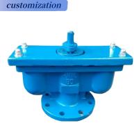 China 4 Inch 6 Inch Ductile Iron Body Compound Air Release Valve for Air Venting Management for sale
