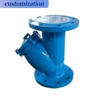 China DIN F6 Cf8m Y StrainerStrainer Flanged Type Y Type Female Thread Strainer for Sanitary for sale