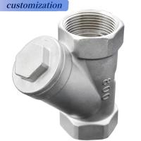 China OBM Customized Support Y Type Female Thread Strainer for Industrial Water Filtration for sale