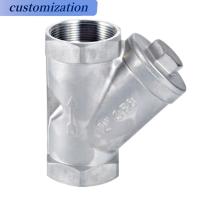 China SUS304 316 Ductile Iron Y Type Strainer for Medium Temperature Water Treatment System for sale