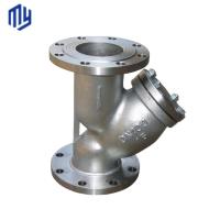 China OEM Supported Stainless Steel Mesh Pn16 Din Cast Iron Y Type Strainer for Gas Media for sale
