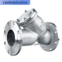 China OEM Supported Stainless Steel Mesh Pn16 Din Cast Iron Y Type Strainer for Gas Media for sale