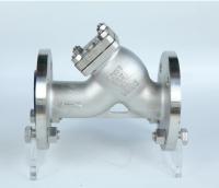 China General Stainless Steel CF8/CF8M Low Temperature Cold Treatment 40 Mesh RF Ends Y Strainer for sale