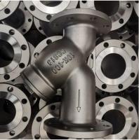 China SS304 SS316 PN16 Flanged Y-Strainer for Water Filtration in Multiple Applications for sale