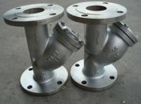 China Stainless Steel 304 Flanged Y Type Strainer for Normal Temperature Filtration Needs for sale