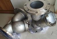China Complete Certificate Stainless Steel SS304 SS316 PN16 Flanged Y Strainer for Drain Valves for sale