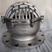 China Customized Support OBM Wholesales DN450 CF8M Stainless Steel Bottom Flange Foot Valve for sale