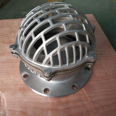 China DN150 PN16 GGG50 Ductile Iron Foot Valve with Stainless Steel Strainer for Jet Pump for sale