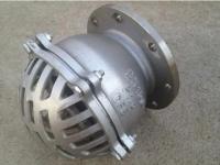 China DN150 PN16 GGG50 Ductile Iron Foot Valve with Stainless Steel Strainer for Jet Pump for sale