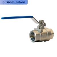 China Carbon Stainless Steel 2PC Floating/Trunnion Ball Valve Pn16 for Gas Water Oil Industrial for sale