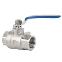 China Customized Ss Stainless Steel 2PC Ball Valves 304ss 316ss for Heavy Industries for sale