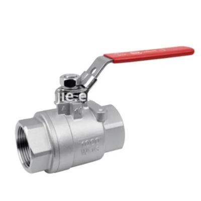 China Check Structure 4 Inch Stainless Steel 2PC Ball Valves for Sanitary Applications for sale