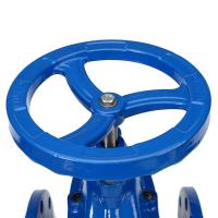 China Ductile Iron Manual Elastic Soft Sealing Gate Valve DN50 100 150 for Water Media for sale