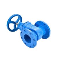China Z45x-16 Non-rising Stem Resilient Seated Handwheel Flanged Gate Valve Dn40-dn1200 for sale