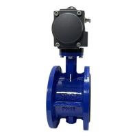 China Gas Media Butterfly Valves D641X-16Q with Pneumatic Actuator and Centerline Design for sale