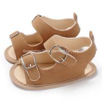 China 2021 Newborn Infant Casual Walking Shoes Toddler Leather Tassel Cartoon Girls and Boys Summer Sandal for sale