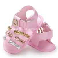 China 2021 Newborn Infant Casual Walking Shoes Toddler Leather Girls Summer Sandal Soft for sale