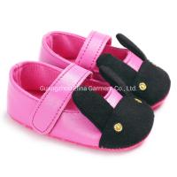 China 2021 Newborn Infant Casual Walking Shoes Toddler Leather Girls Soft Cartoon Shoes for sale