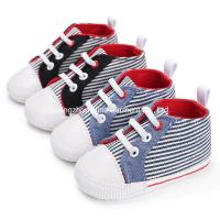 China Newborn Infant Casual Walking Shoes Canvas Toddler Soft Sports Shoes for sale