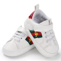 China 2021 Baby Girls Newborn Infant Casual Walking Shoes White Toddler Soft Sports Shoes for sale