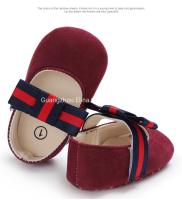 China 2021 Baby Girls Newborn Infant Casual Walking Shoes with Beautiful Butterfly for sale