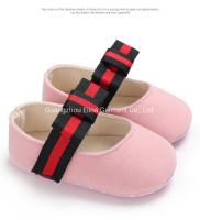 China 2021 Baby Girls Newborn Infant Casual Walking Shoes with Beautiful Butterfly for sale