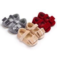 China 2021 Baby Girls Newborn Infant Casual Walking Shoes with Beautiful Butterfly for sale