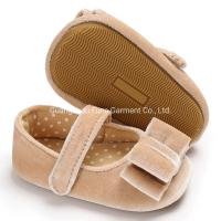 China 2021 Baby Girls Newborn Infant Casual Walking Shoes with Beautiful Butterfly for sale