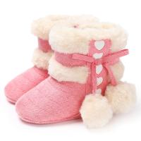 China 2021 Newborn Infant Casual Walking Shoes Toddler Leather Girls Warm Boot for sale