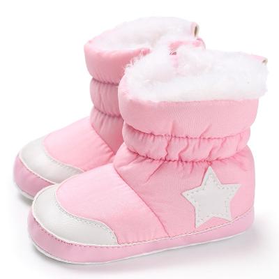 China 2021 Warm Newborn Infant Casual Walking Shoes Toddler Leather Girls and Boys for sale