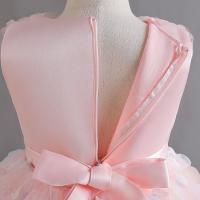 China Baby Clothes Flower Girls Party Garment Wedding Dress Princess Long Pretty Dress for sale