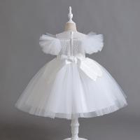 China Baby Clothes Flower Girls Party Garment Wedding Dress Princess Pretty Long Dress for sale