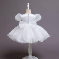 China Baby Pretty Clothes Flower Girls Party Garment Wedding Dress Princess Long Dress for sale