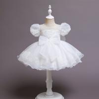 China Baby Pretty Clothes Flower Girls Party Garment Wedding Dress Princess Long Dress for sale