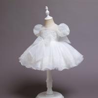 China Baby Pretty Clothes Flower Girls Party Garment Wedding Dress Princess Long Dress for sale