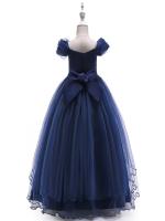 China Baby Clothes Flower Girls Party Garment Wedding Dress Princess Long Dress2023 for sale