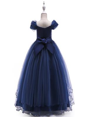 China Baby Clothes Flower Girls Party Garment Wedding Dress Princess Long Dress2023 for sale