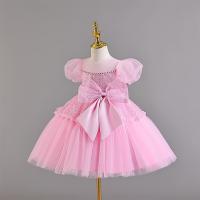 China 2023baby Clothes Flower Girls Party Garment Wedding Dress Princess Long Dress for sale