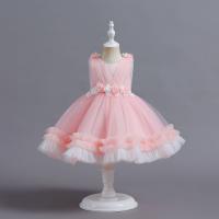 China Baby Clothes Girls Cake Party Garment Wedding Dress Mix Color Ball Gown for sale